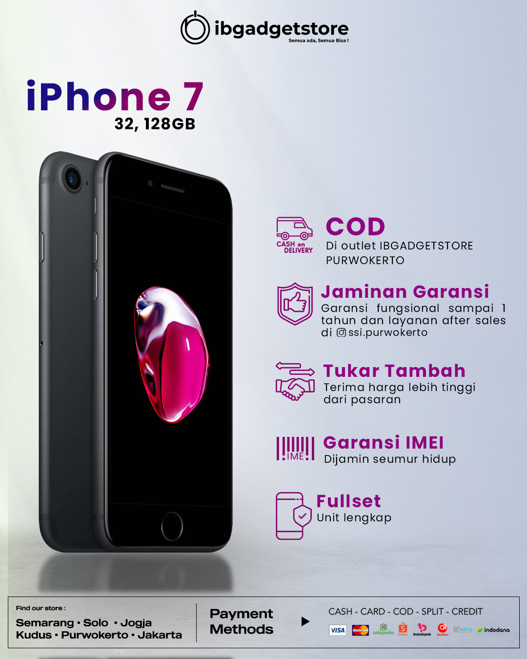 IBGADGETSTORE - Toko iPhone Purwokerto
