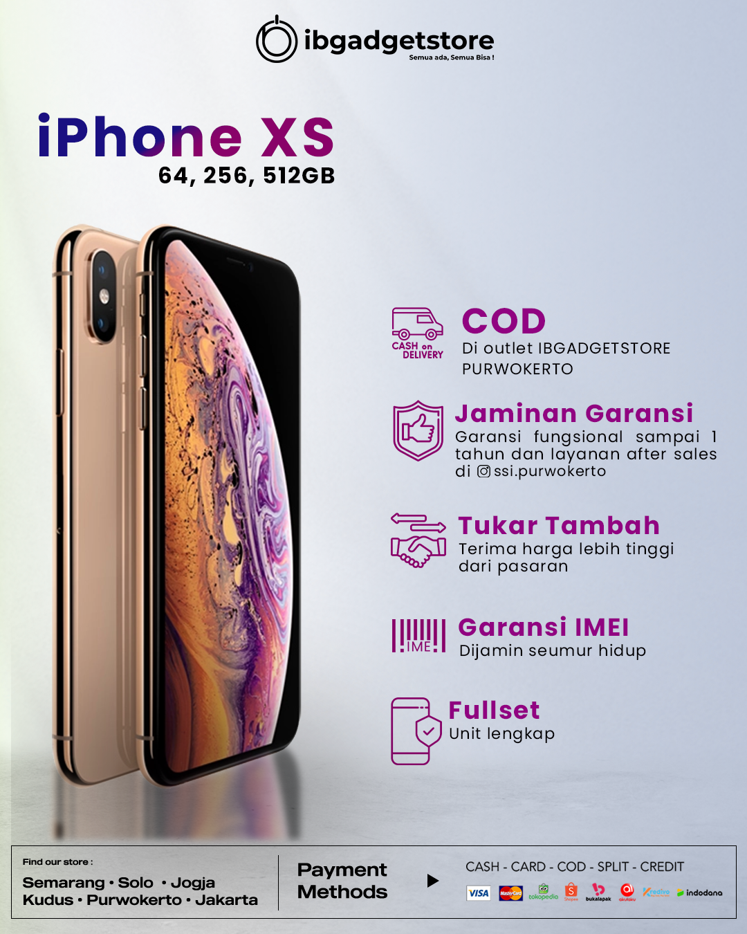 IBGADGETSTORE - Toko iPhone Purwokerto