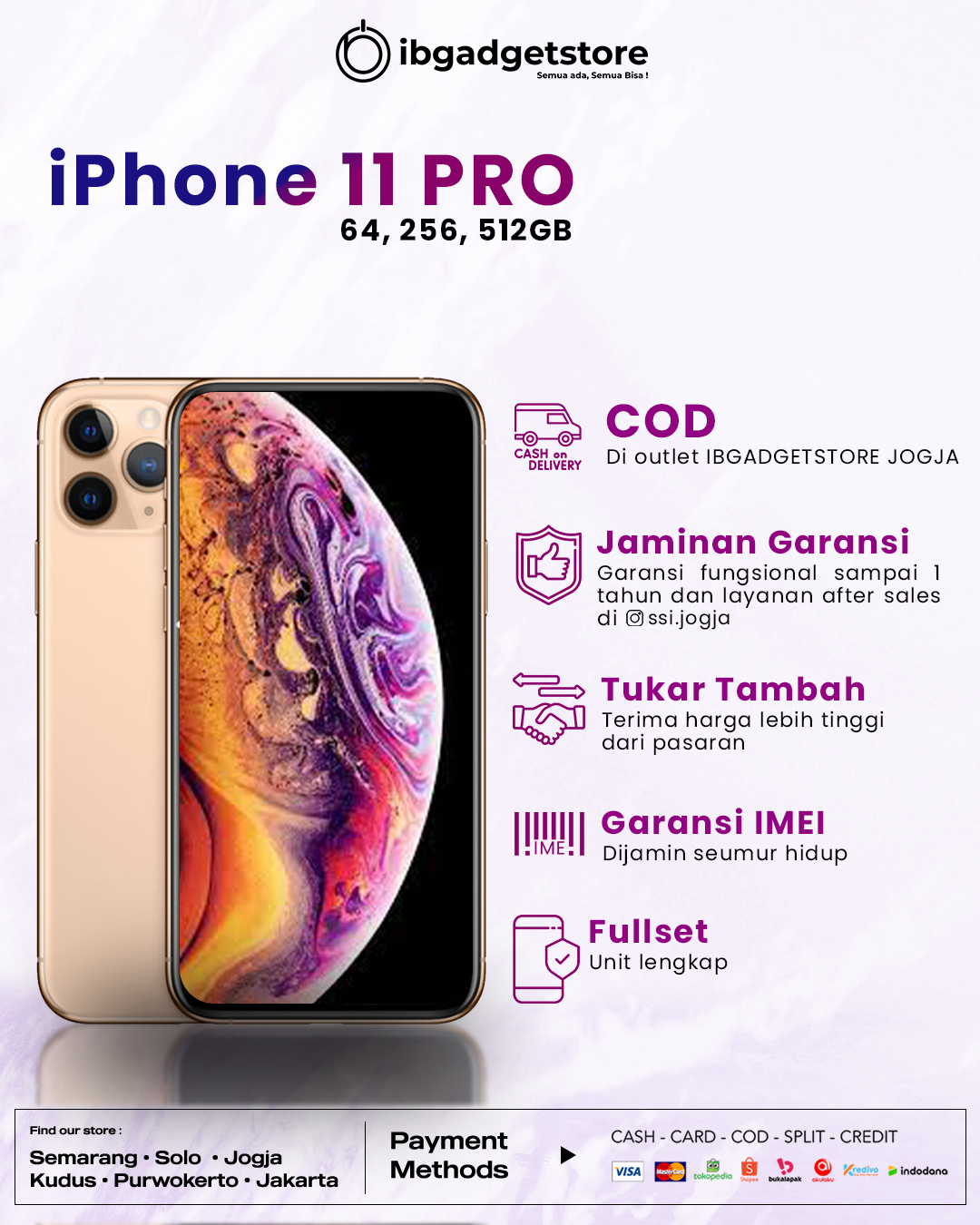 IBGADGETSTORE - Toko iPhone Jogja