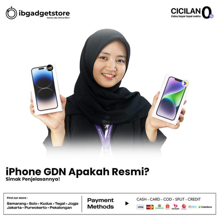iPhone GDN Apakah Resmi? Simak Penjelasannya! - IBGADGETSTORE