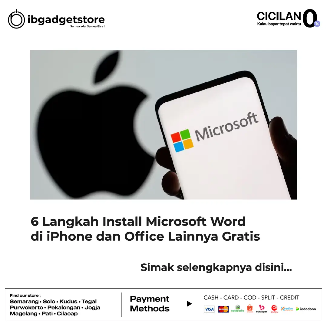 6 Langkah Install dan Gunakan Microsoft Word di iPhone dan Office ...