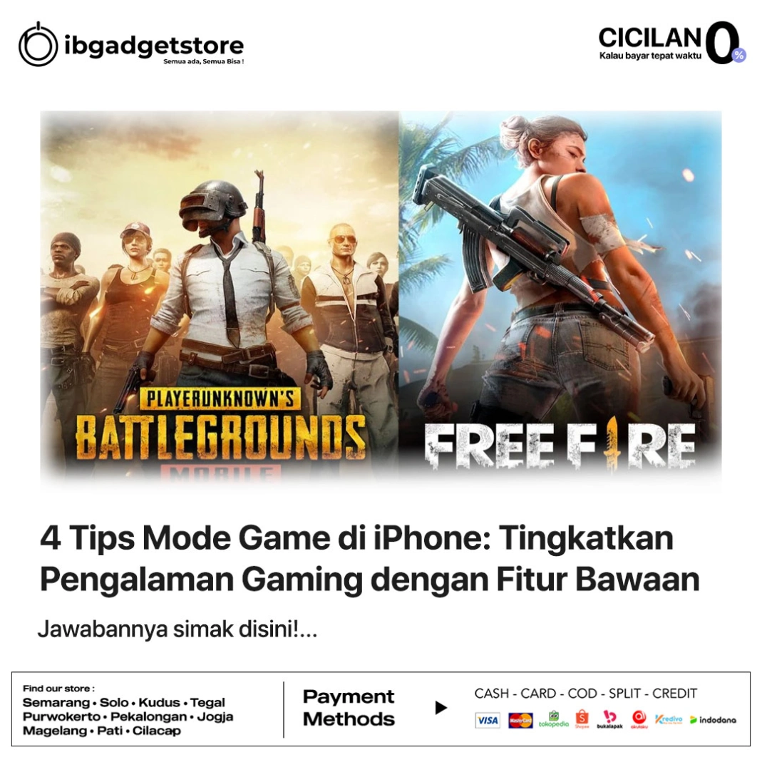 4 Tips Mode Game di iPhone: Tingkatkan Pengalaman Gaming dengan Fitur ...