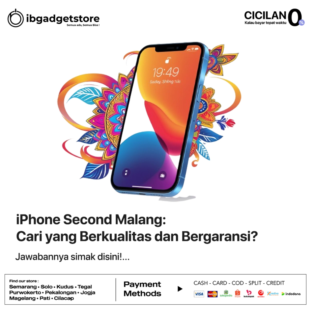 iPhone Second Malang